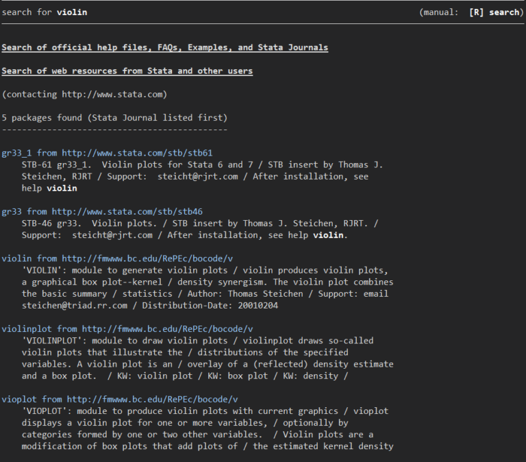 Stataでviolin plotを描いてみる | 医療統計とStataプログラミングの部屋